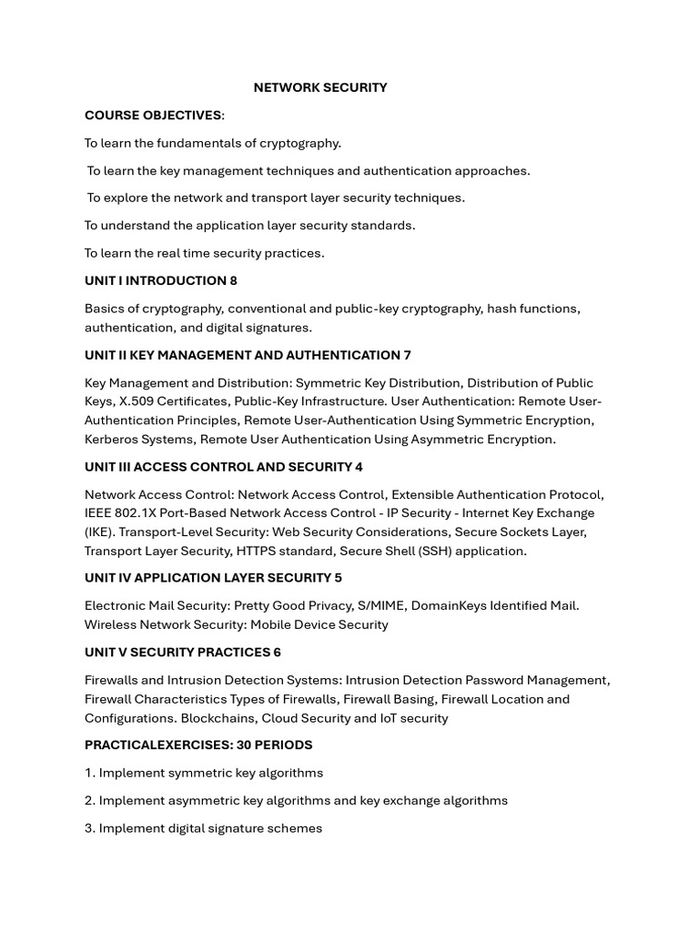 Network Security Pdf Computer Network Transport Layer Security