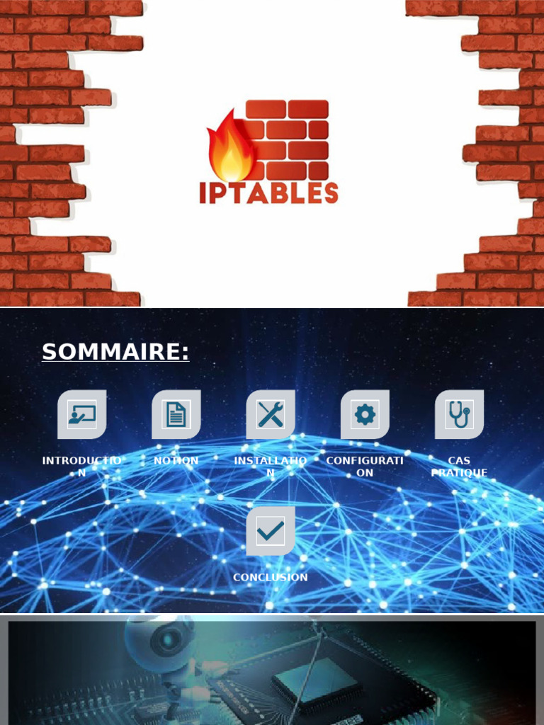Maîtriser Iptables pour Sécuriser Linux | PDF | Pare-feu (informatique ...