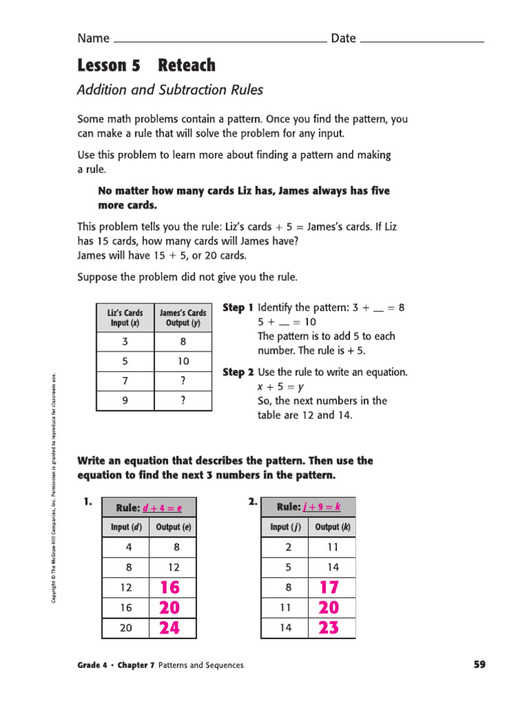 Chapter Lesson 5 | PDF