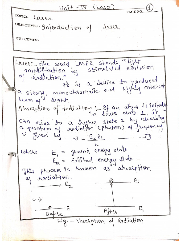 Unit 4 BT 201 Engineering Physics | PDF