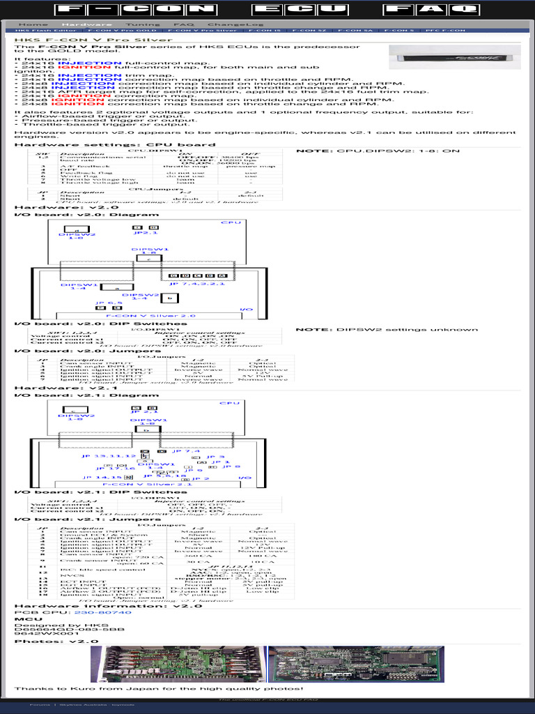 HKS F-CON V Silver | PDF