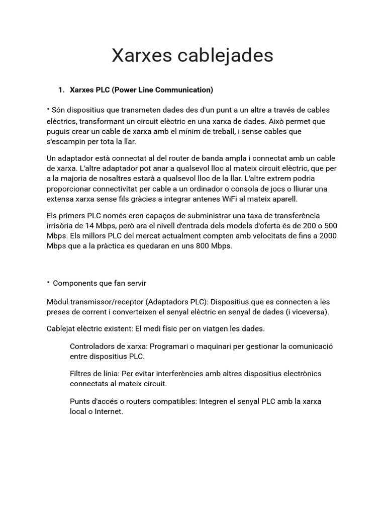 _4.1. Xarxes cablejades | PDF