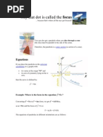 Parabola Situational Problems | PDF