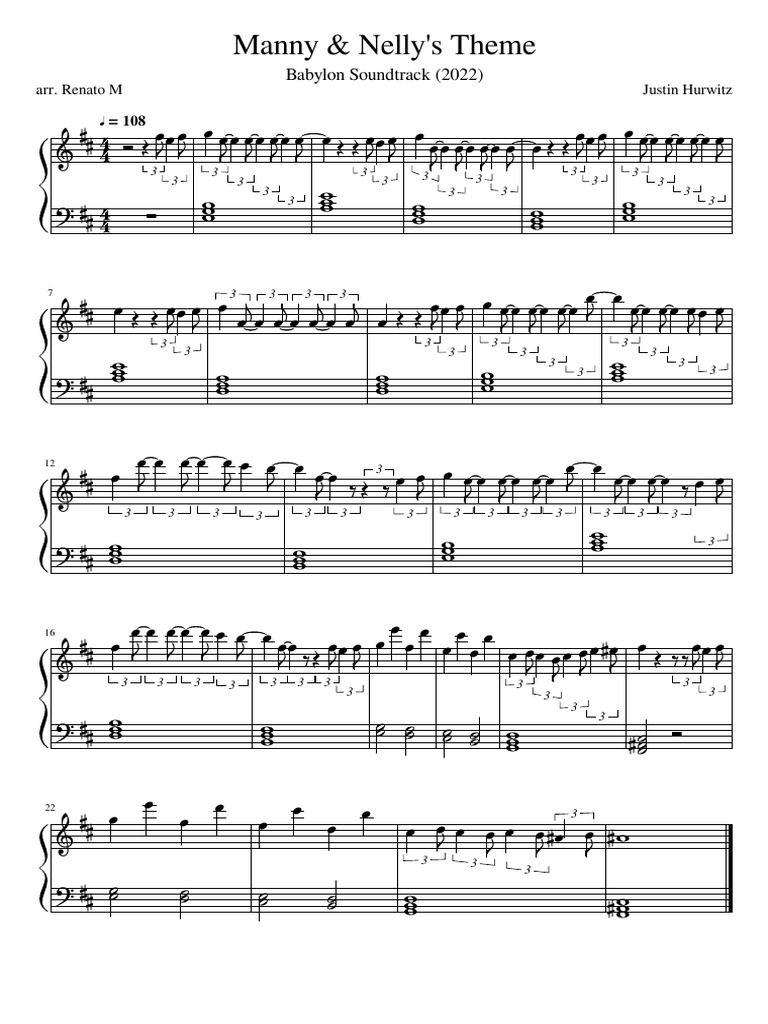 Manny and Nelly's Theme | PDF