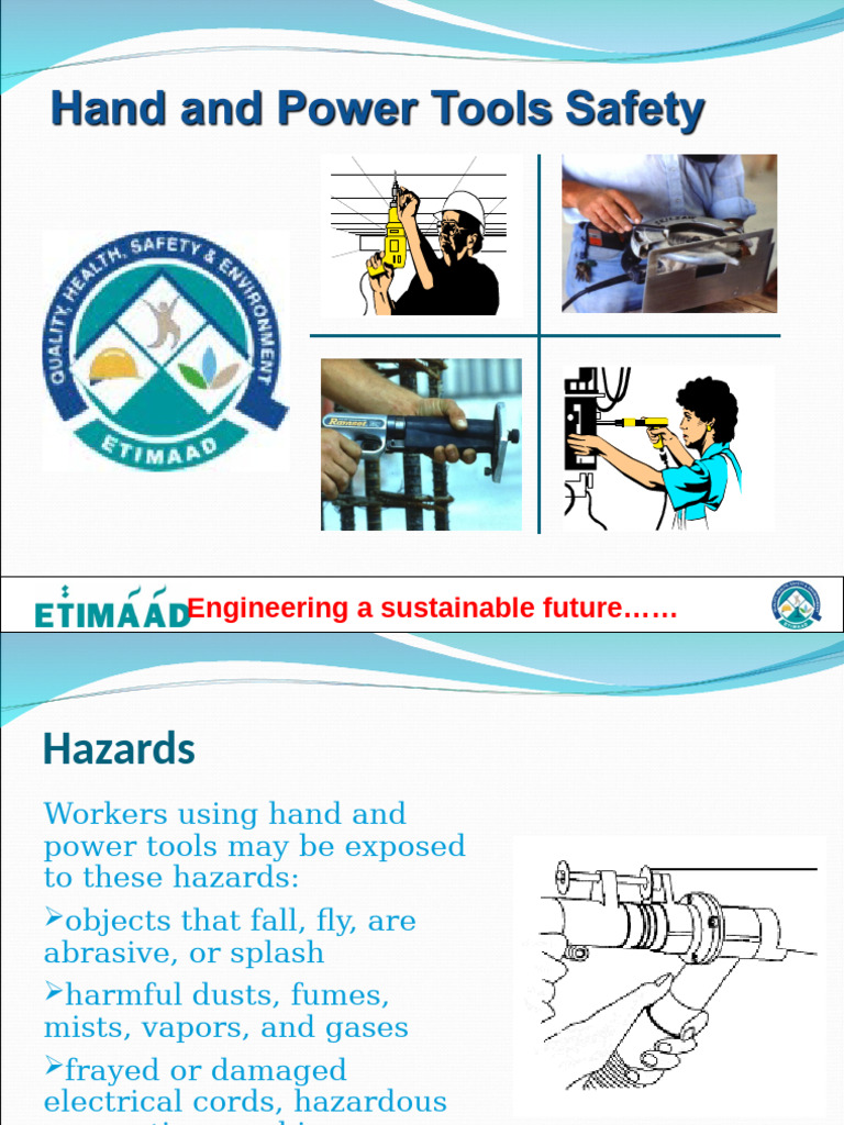 Tool Safety Guidelines for Workers | PDF | Personal Protective ...