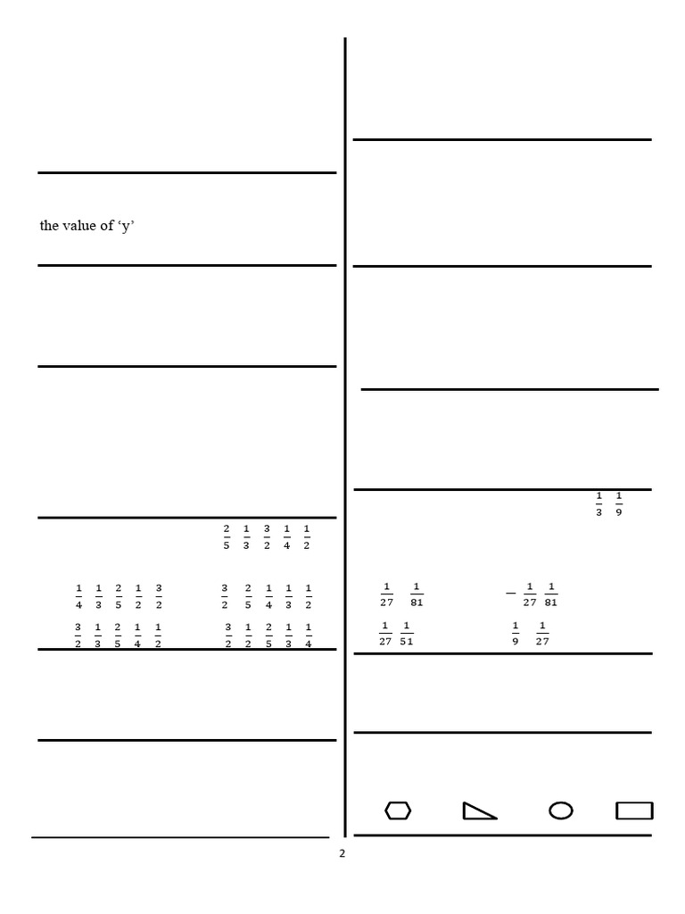 Form 2 MATHEMATICS 2nd Term Exam2.Docx | PDF | Angle | Mathematics