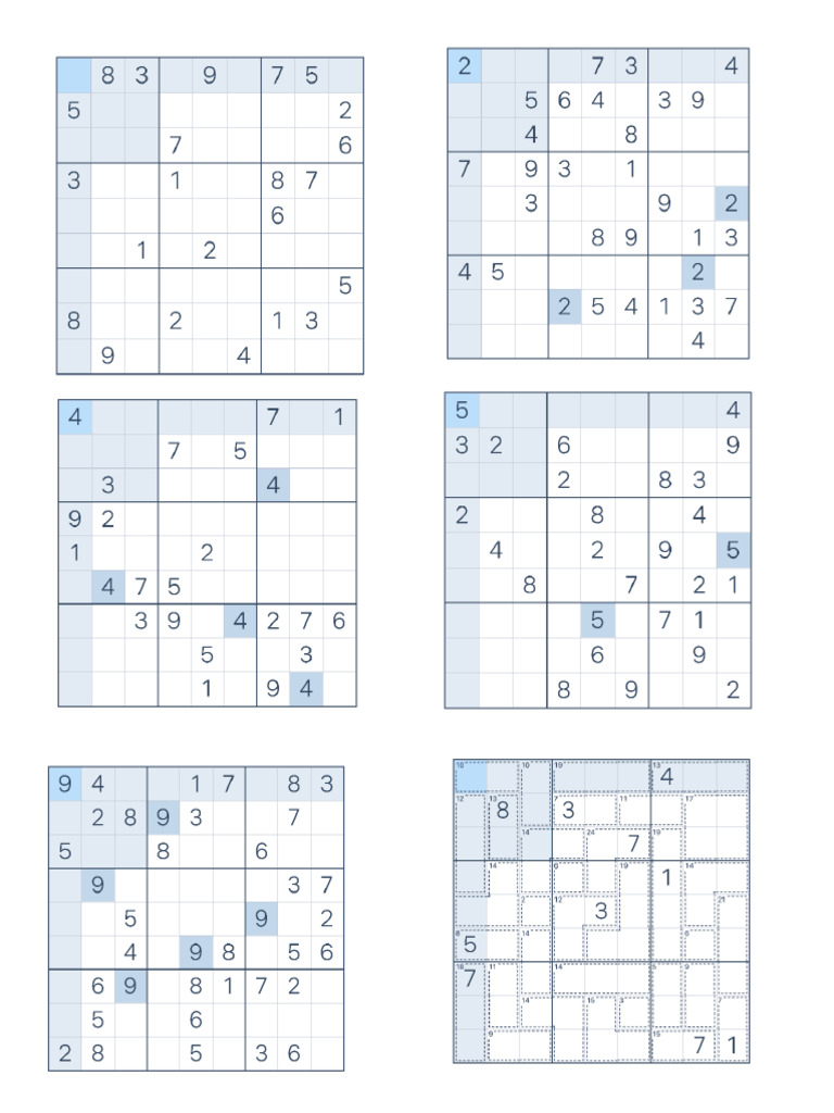 Sudoku 2 | PDF