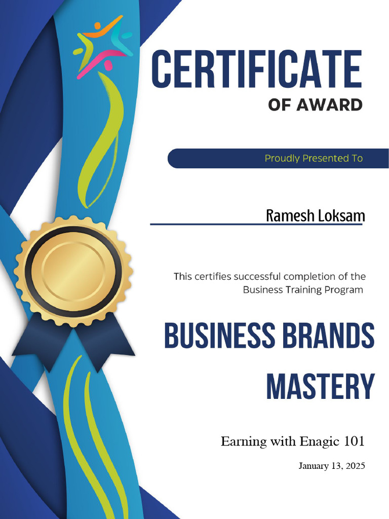 Ramesh Loksam Earning With Enagic 101 Cert Business Brands Mastery MyDTOnline | PDF