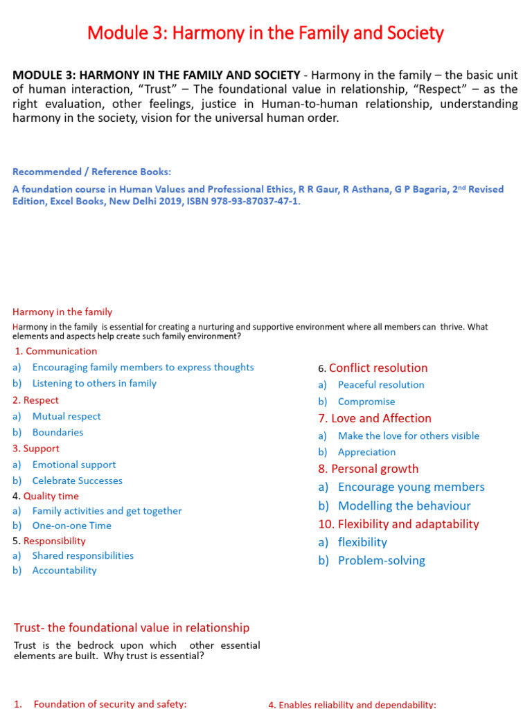 UHV M 3 - 5th June 2024 - Session 3 | PDF | Justice | Crime & Violence