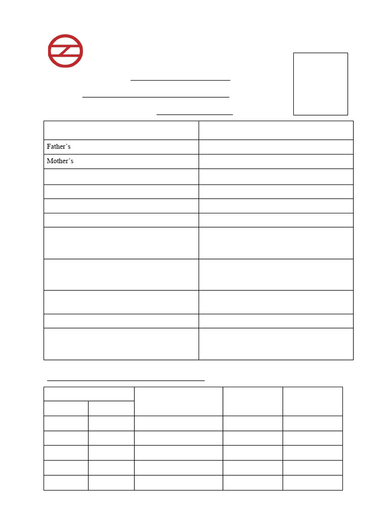 CandidateInformationForm 13918 AfVlPvm | PDF