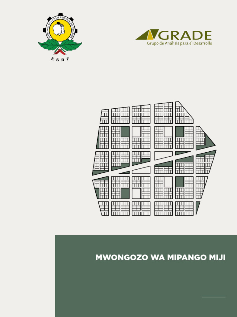 Mwongozo Wa Mipango Miji | PDF