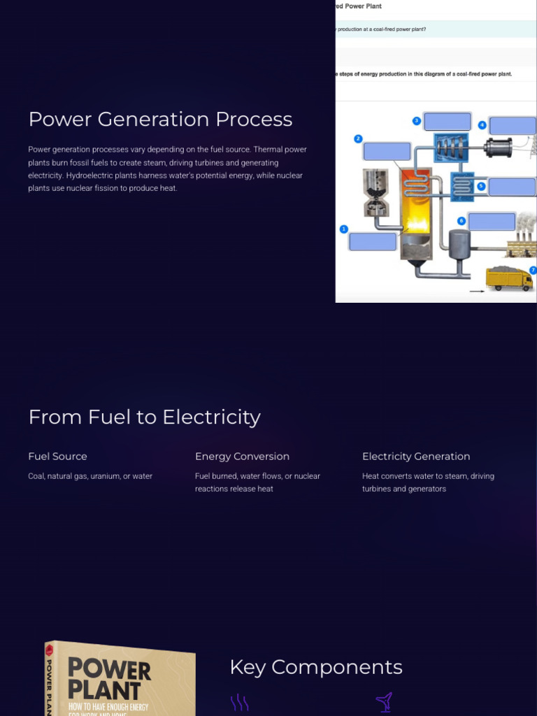 Power-Generation-Process (1) | PDF