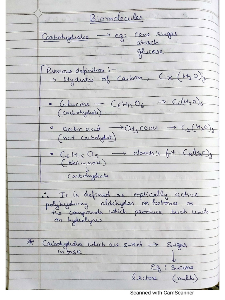 Biomolecules 1 | PDF