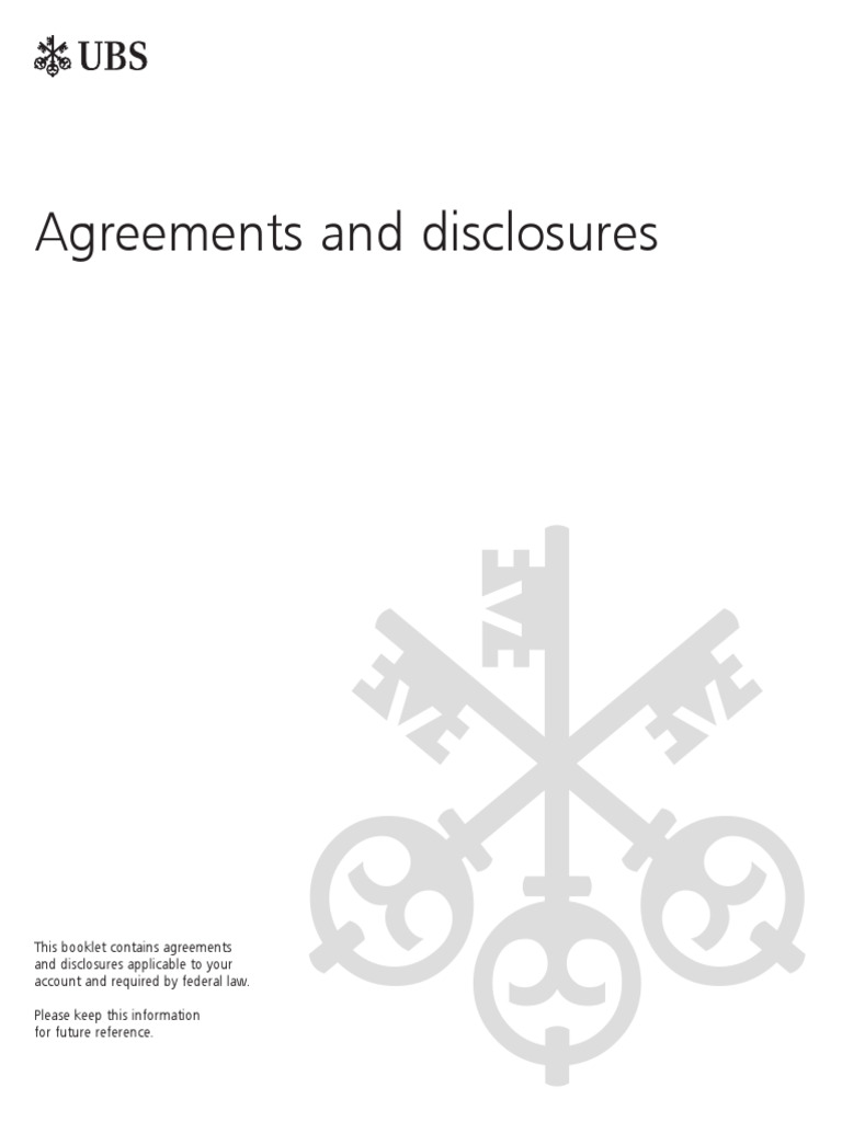 Agreements and Disclosures | PDF | Credit Card | Cheque