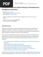 Biochemical Tests for Pseudomonas aeruginosa | PDF | Pseudomonas ...