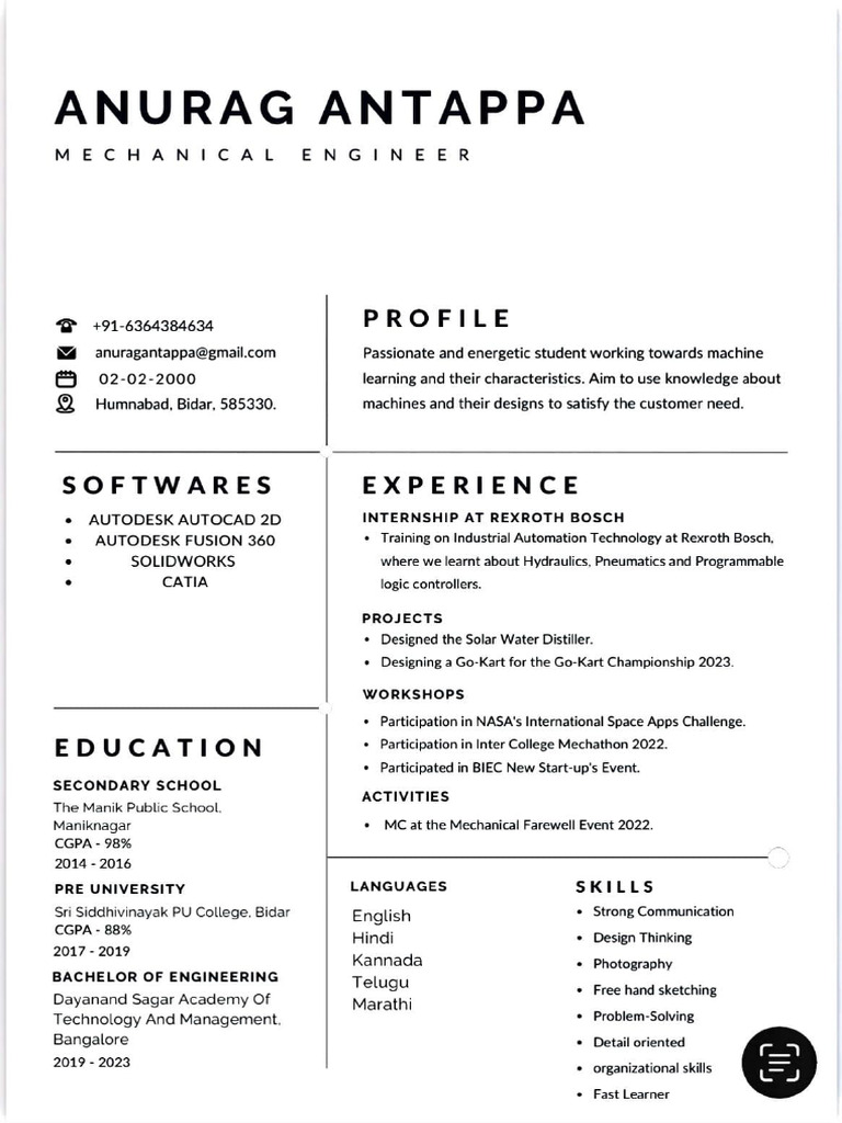 New Resume 1 | PDF