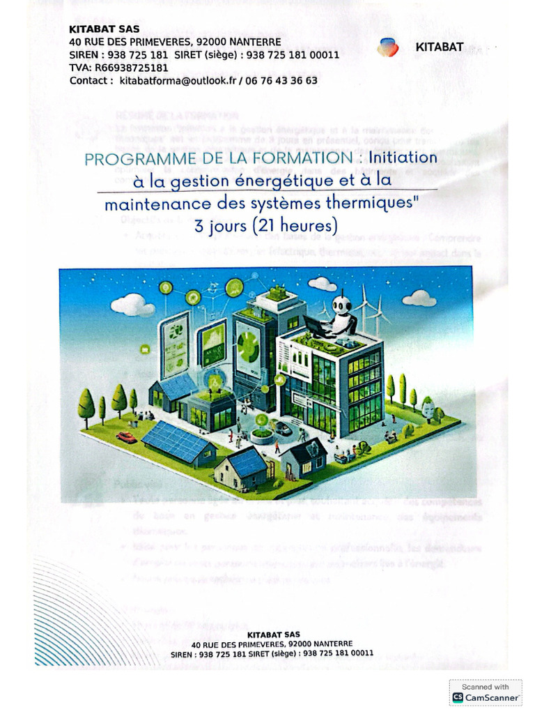 Programme de Formation | PDF