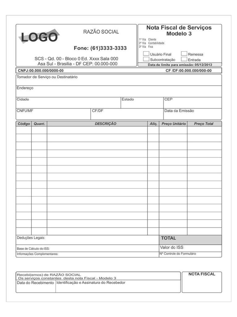 COMO FAZER BLOCO DE NOTA FISCAL | PDF
