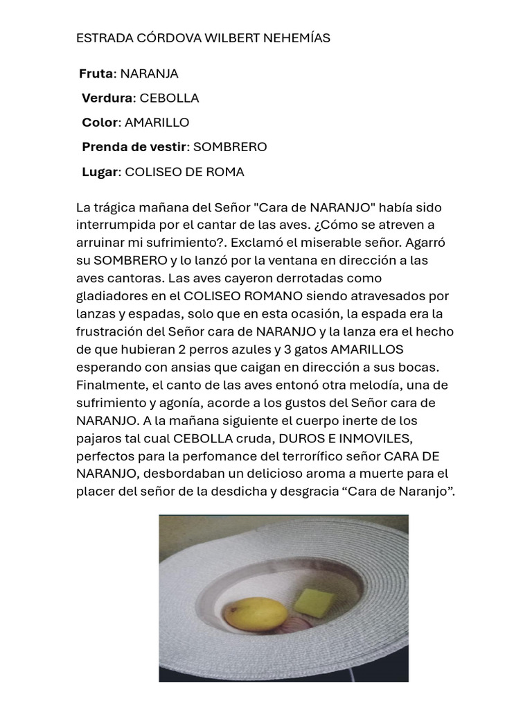 TP #12 Texto Creativo | PDF