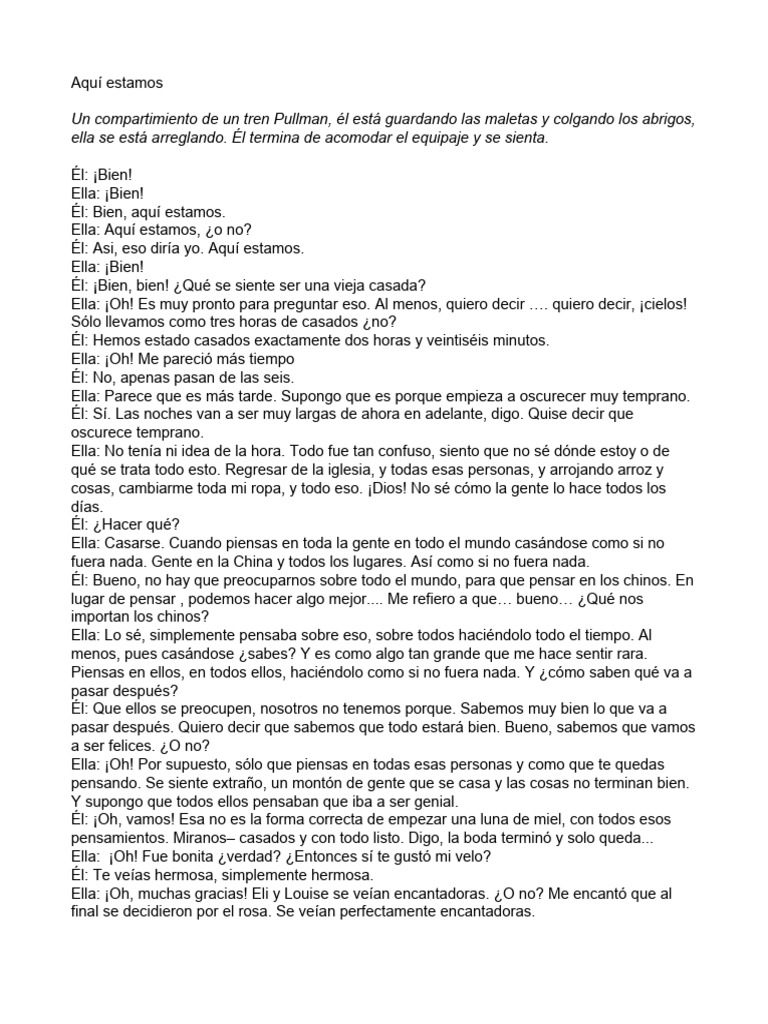 Aquí Estamos (Here We Are) | PDF | Amor | Verdad