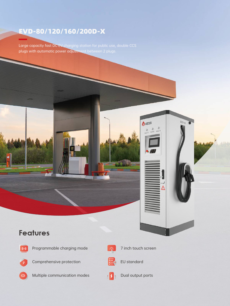EVD-200: High-Capacity DC Charger | PDF | Power Supply | Electrical ...