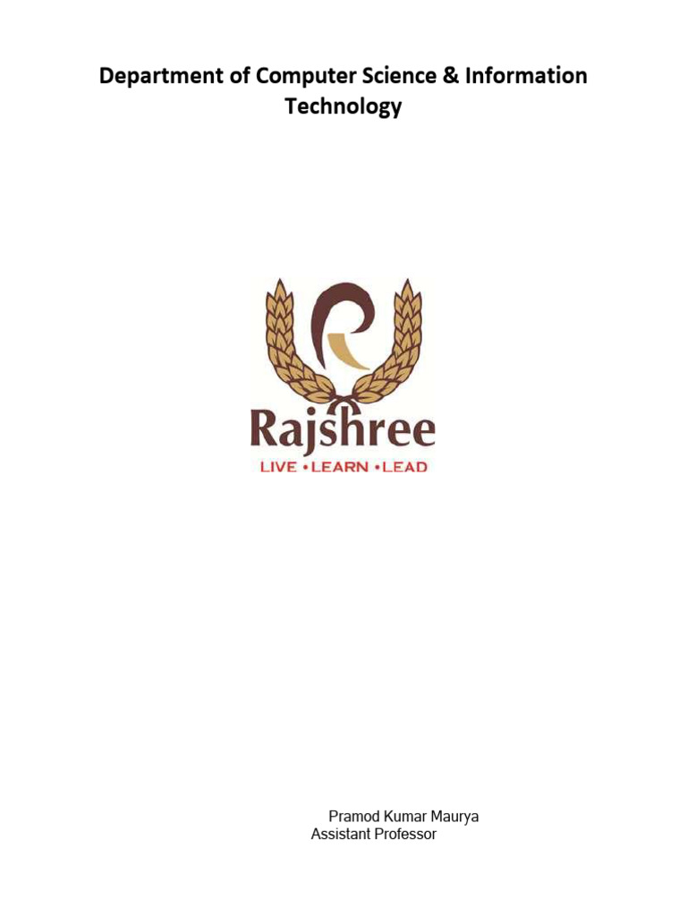 6-kcs101t-201t-prog-for-prob-solving_2 | PDF | C (Programming Language) | Pointer (Computer ...