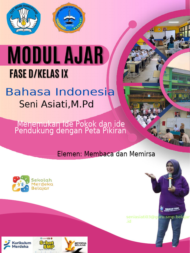 Modul Ajar Bahasa Indonesia - Menemukan Ide Pokok Dan Ide Pendukung ...