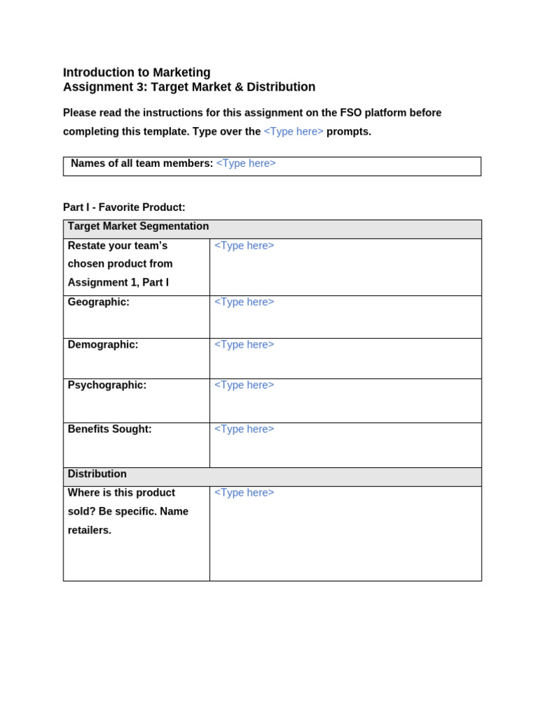 Target Market & Distribution Strategies | PDF
