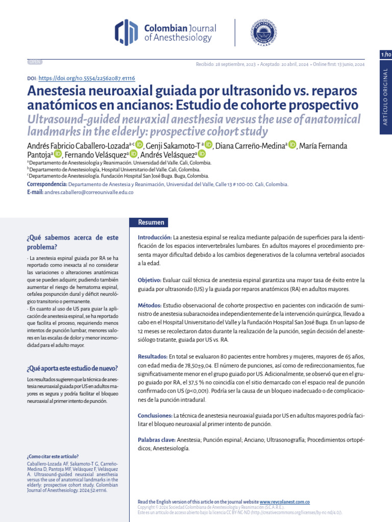 Cja 2023 0093 - Esp | PDF | Anestesia | Sistema nervioso