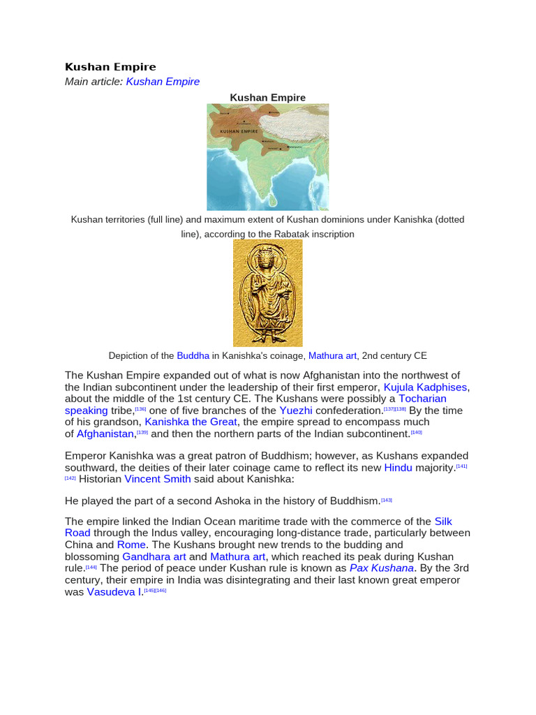 Kushan Empire | PDF