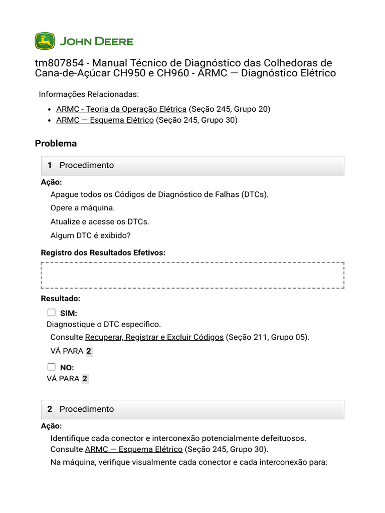 ARMC - Diagnóstico Elétrico - tm807854 - Service ADVISOR™ | PDF | Rede ...