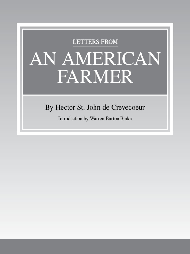 An American Farmer | PDF
