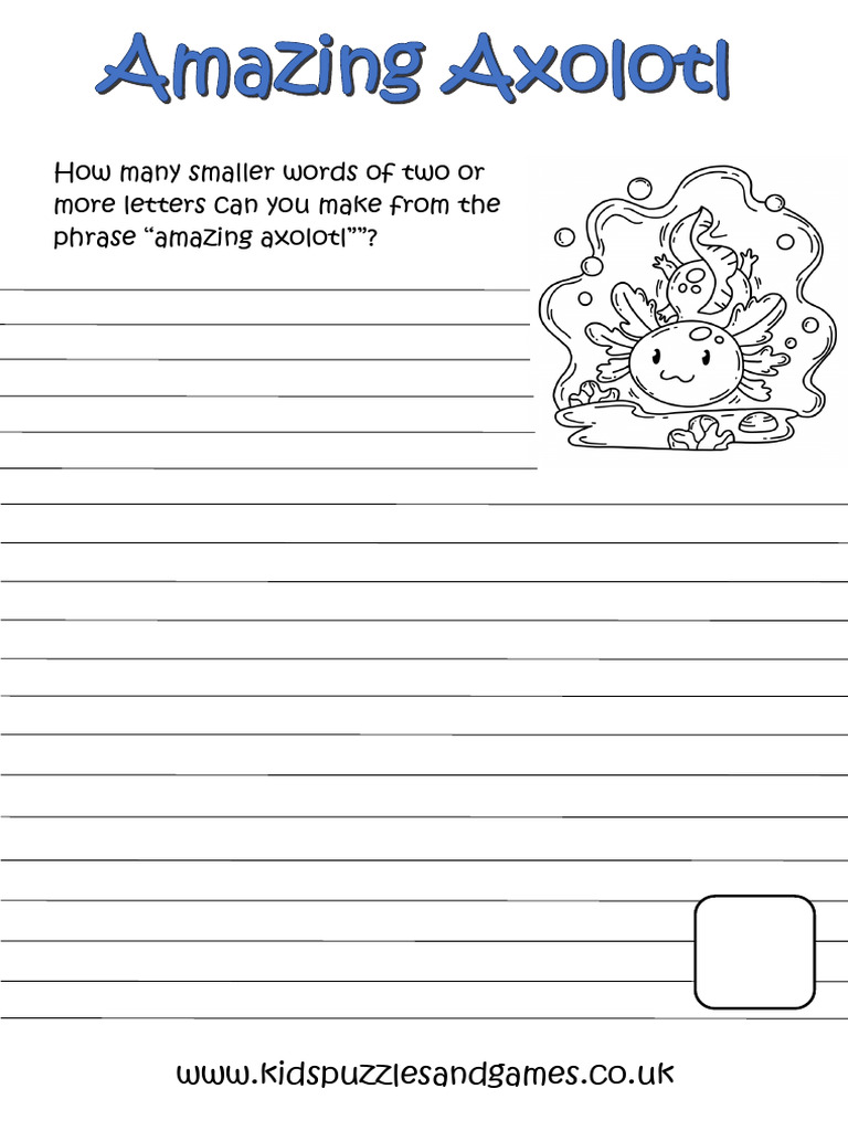 amazing-axolotl-how-many-words-puzzle | PDF