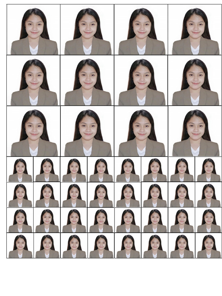 Id Picture Template | PDF