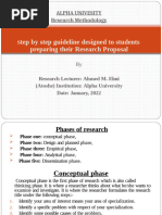 Research Proposal Defense Outline | PDF