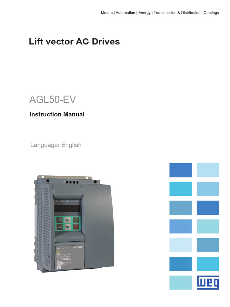 WEG-AGL50-EV-Instruction-manual-Lift-vecto-AC-Drives-1S9AGLEN-en | PDF ...
