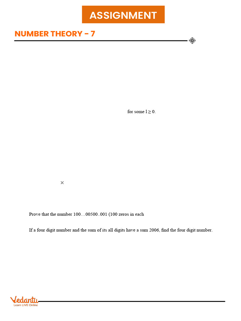 Number Theory Problems and Solutions | PDF | Numbers | Elementary ...