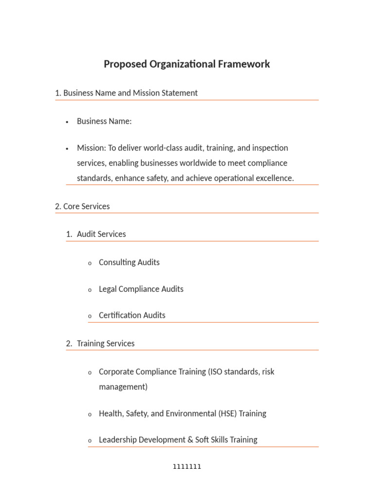 Global Audit and Training Framework | PDF | Audit | Chief Financial Officer