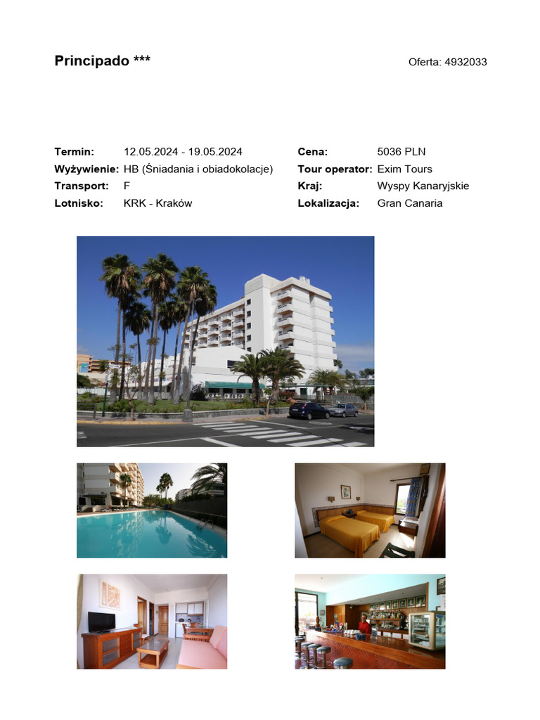 Opis Twojej Podrozy | PDF