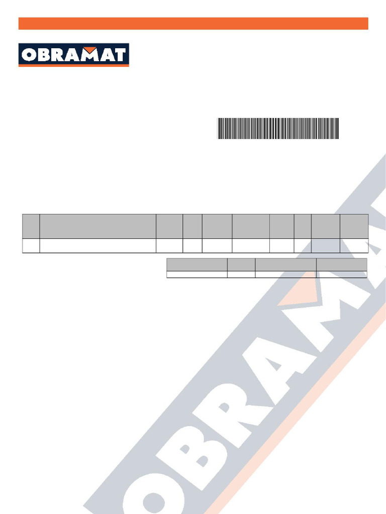 OBRAMAT - #Factura684937 | PDF | Política de privacidad | Factura
