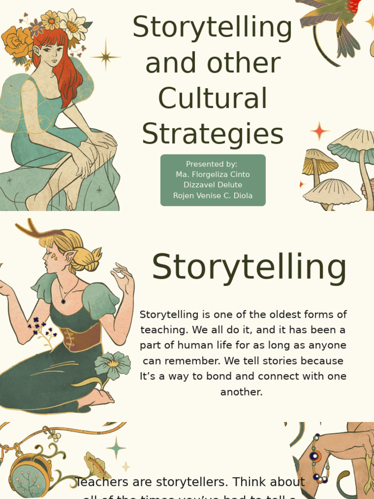 Storytelling as a Culturally Responsive Strategy | PDF | Storytelling ...