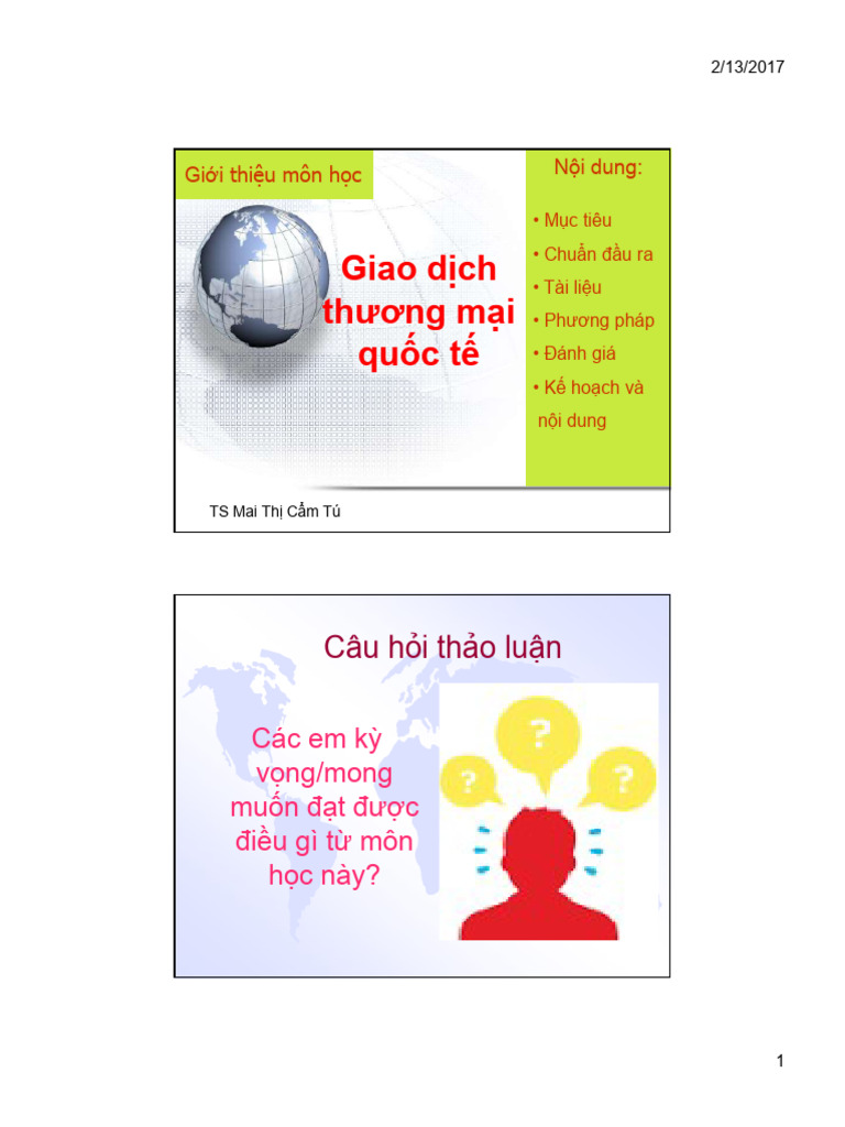 Slide Chuong Gioi Thieu Mon Hoc GDTMQT k15402 | PDF