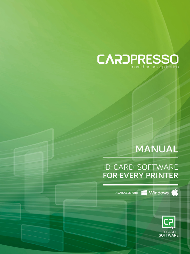CardPresso Manual 1.7 | PDF | Databases | Barcode
