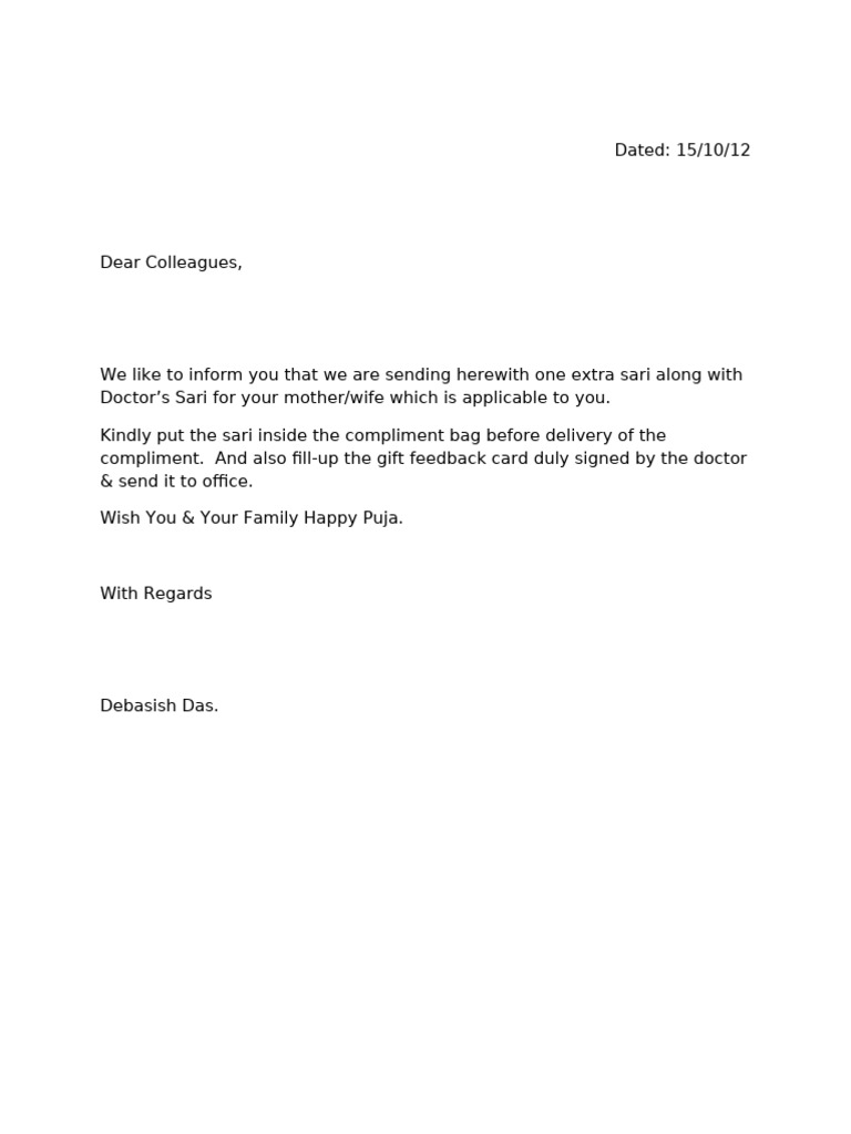 Gift Letter | PDF