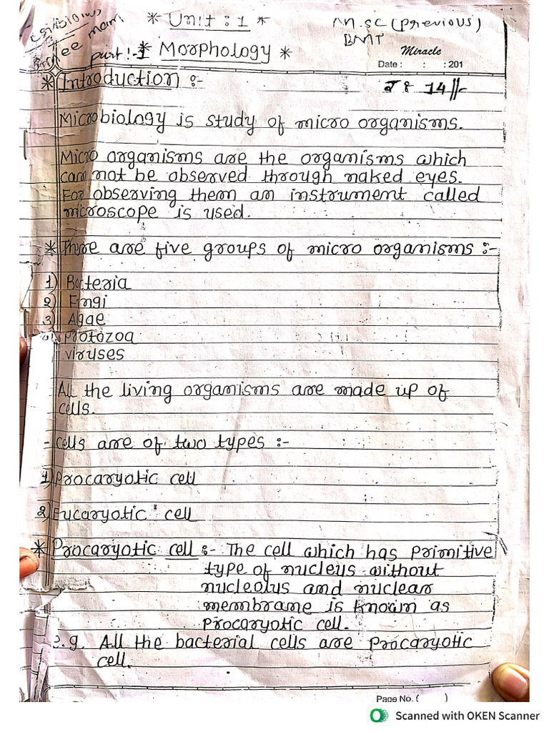 Microbiology Unit-2 | PDF