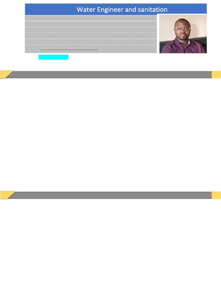 CV William | PDF | Sewage Treatment | Wash