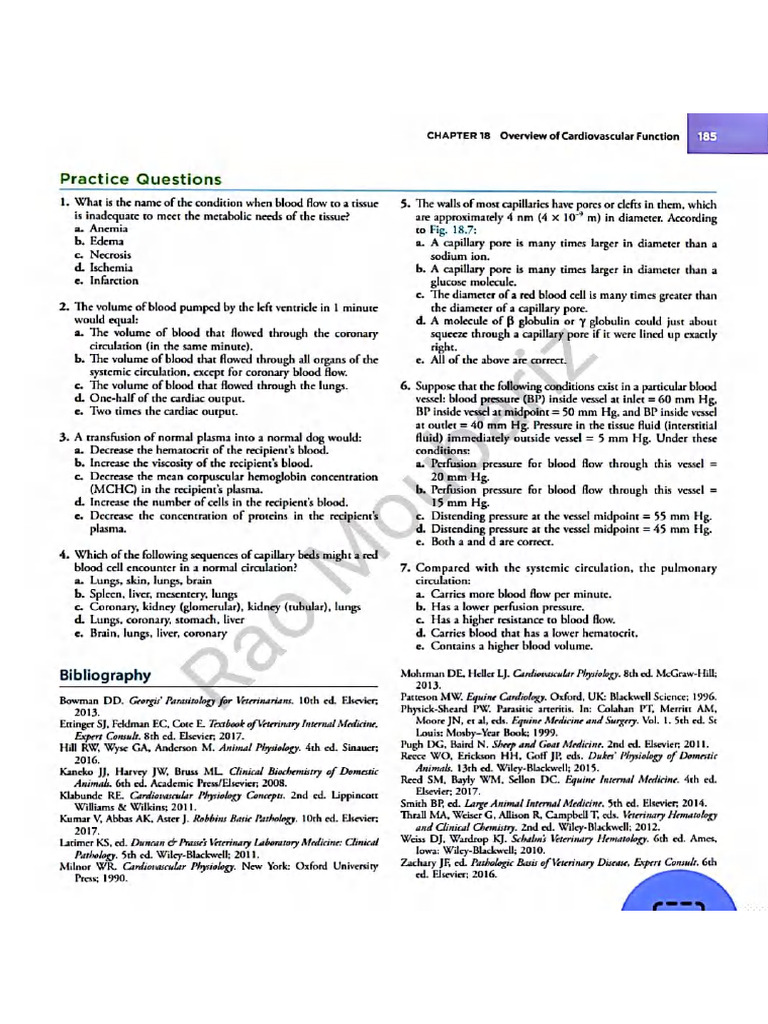 Physiology Mcqs | PDF