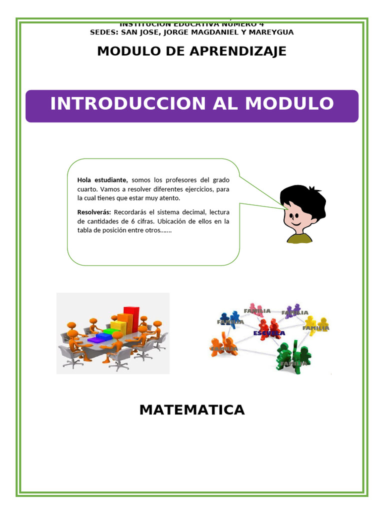 Modulo Final y Retroalimetaci | PDF | Aprendizaje | Matemáticas