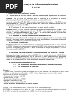 Application SIG et CAF : Exercice corrigé | PDF | Dépréciation | Revenu ...