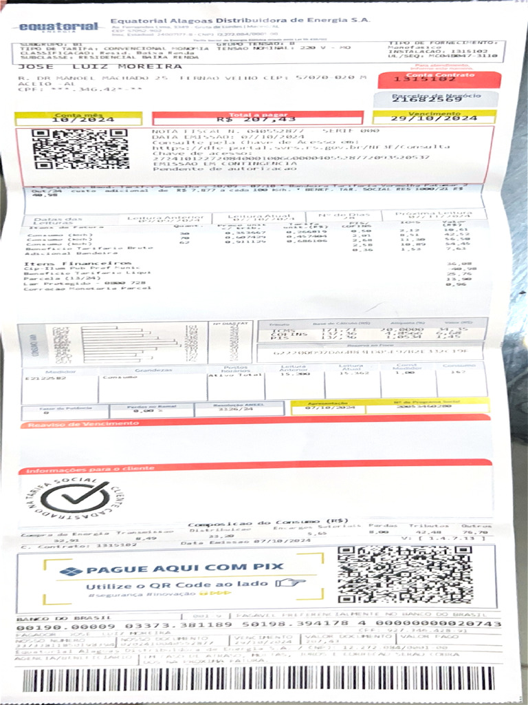 Equatorial Alagoas Distribuidora de Energia S.A. | PDF